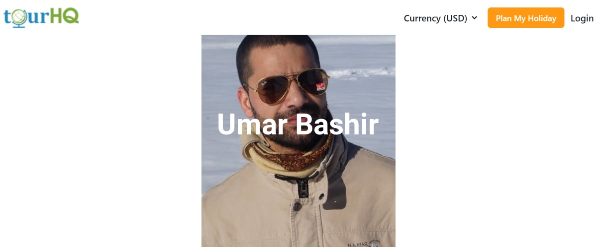 Umar Bashir Private Tour Guide in Srinagar, India - tourHQ